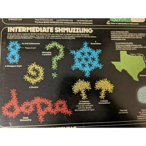 Schmuzzles | Toys | Vintage The Shmuzzle Puzzle Neon Lights Double ...